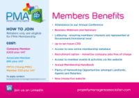 Join the PMA – Property Managers Association